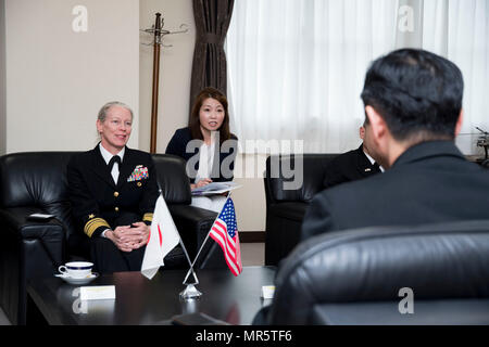 CNIC, Commander, courtesy call, Japan Maritime Self-Defense Force ...