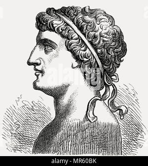 Hiero II, Greek tyrant of Syracuse, Sicily, from 275 to 215 BC. Former ...