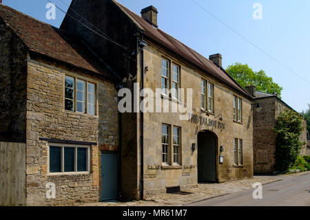 The Talbot Inn, Mells, Somerset, England, United Kingdom, Europe Stock ...