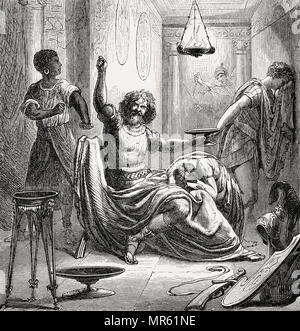 Hannibal or Hannibal Barkas, circa 246-183 BC, Carthaginian military ...