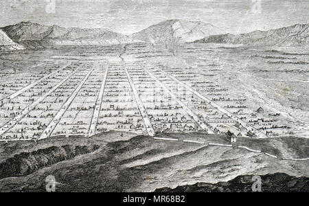 SALT LAKE CITY 1850 Stock Photo - Alamy