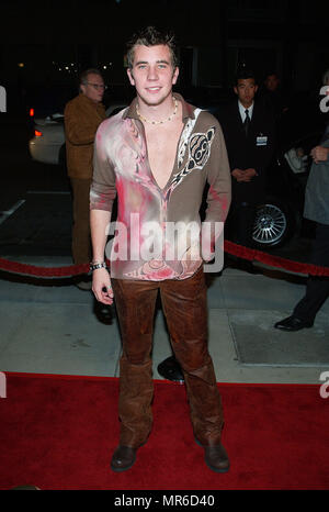 Ian Virgo at the premiere of Black Hawk Down at the Academy of Motion ...