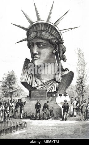 Frédéric Auguste Bartholdi (1834-1904) was a French sculptor and ...