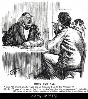 cartoon illustration of teacher and students in classroom Stock Vector ...