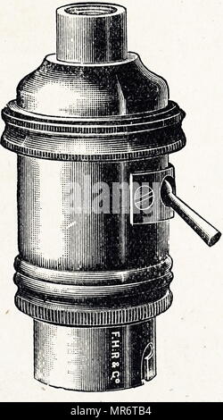 19th Century light switch. Dated 21st Century Stock Photo - Alamy