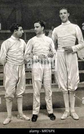 Photograph of Giulio Gaudini (1904 - 1948) and George Piller (1899 ...