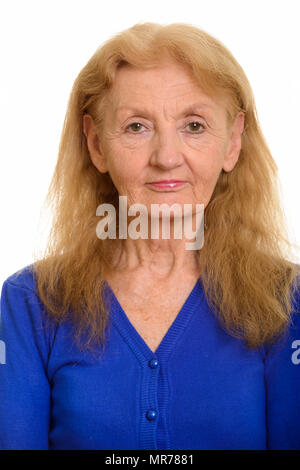 Senior people isolated Stock Photo - Alamy