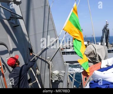Guided-Missile Destroyer, navy, prep pennant, REPLENISHMENT AT SEA, U.S ...