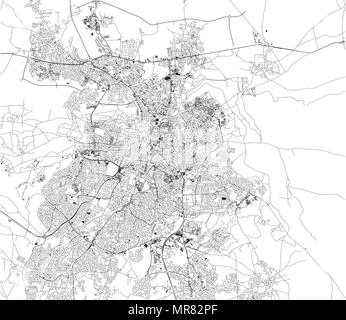 City road map of Nicosia Cyprus Stock Vector Image & Art - Alamy