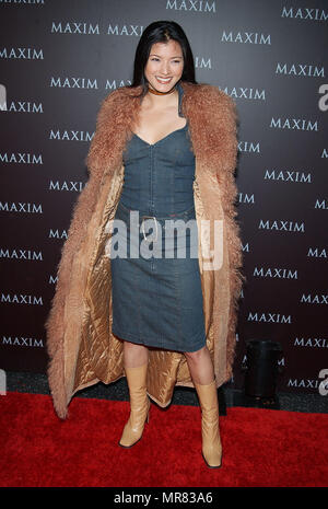 Kelly Hu arriving at the Maxim Magazine- Pussycat Dolls at the Henry ...