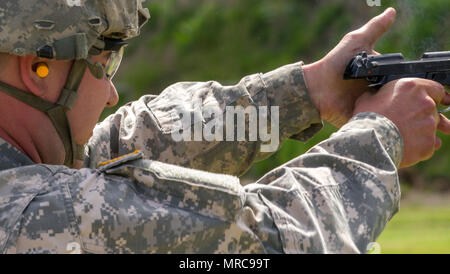 U.S. Army soldier Col. Jonathan Chung, outgoing commander of 2nd ...