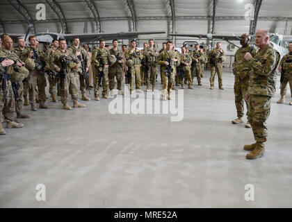 Brig. Gen. David Hicks, 438th Air Expeditionary Wing and Train, Advise ...
