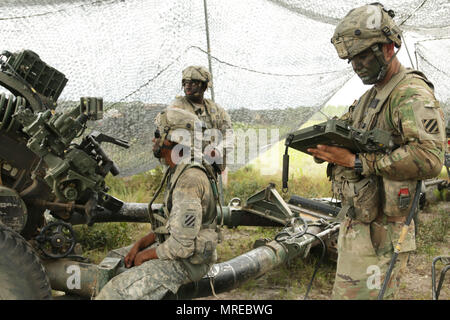 Soldiers of Task Force 1-28, 48th Infantry Brigade Combat Team, 3rd ...