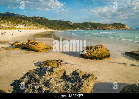 Squeaky Beach, Wilsons Promontory National Park Stock Photo - Alamy