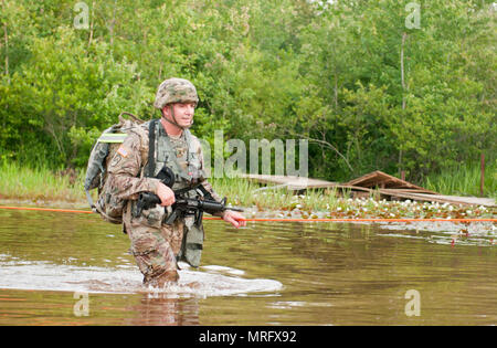 Sgt. David Blalock, of Wolf City, Texas, representing the 75th Training ...