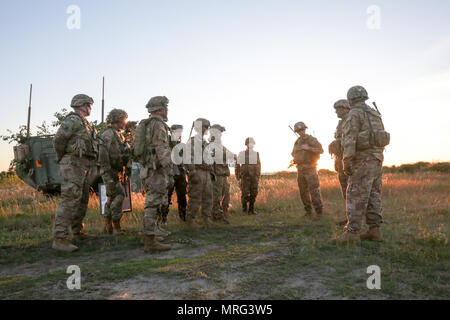 U.S. Army Col. Patrick Ellis, Commander, 2nd Cavalry Regiment, pose ...