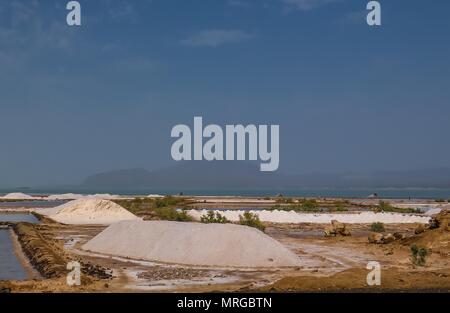 Salt Lake Afrera aka Lake Afdera or Giulietti or Egogi at Danakil Afar ...