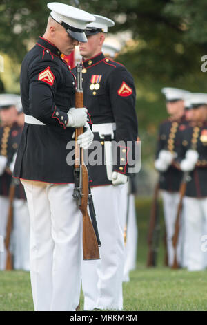Corporal Jarris Wade, number one rifle inspector, U.S. Marine Corps ...