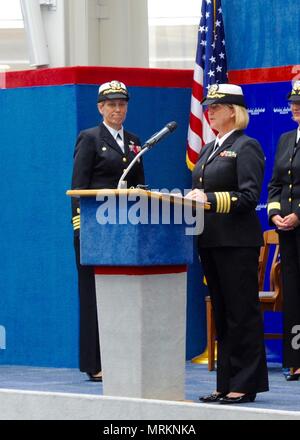 Capt. Amy Branstetter, commanding officer, Naval Hospital Pensacola ...