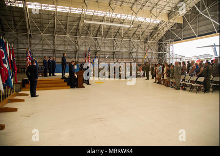 Family members and personnel assigned to the 15th Operations group ...