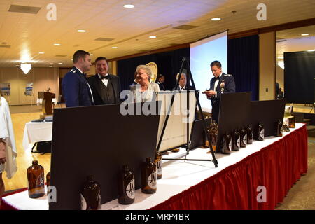 25th Space Range Squadron collectively celebrate the squadron's 100th ...