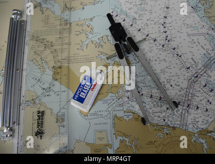 Instruments used to help determine course direction and speed when ...