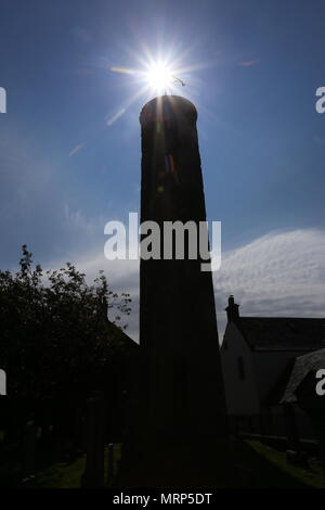 Abernethy Round Tower Scotland May 2018 Stock Photo - Alamy