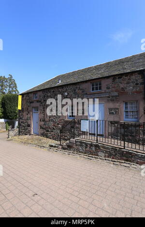 Exterior of Museum of Abernethy Scotland May 2018 Stock Photo - Alamy