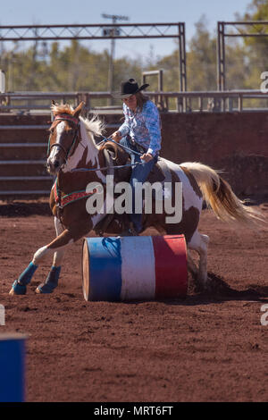 Rodeo Hawaii High School State Finals The Big Island Stock Photo - Alamy
