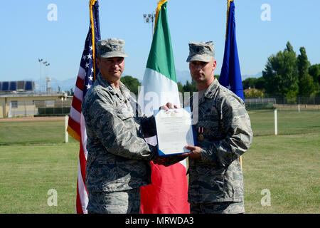 Col. Matthew Kmon, 31st Maintenance Group commander, poses for his ...
