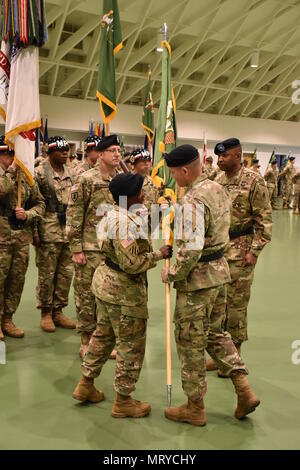 Maj. Gen. Kevin Vereen, commanding general of U.S. Army Recruiting Command, addresses cadets of ...