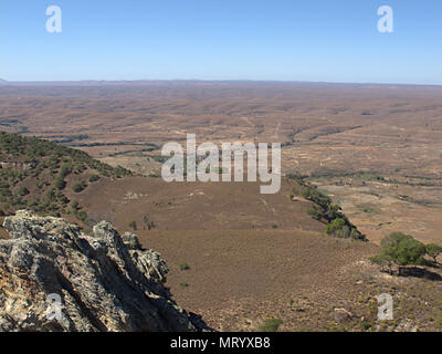Madagascar, the South, the national park of Isalo, the window of Isalo ...