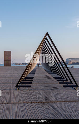 Copenhagen - abstract sculpture Stock Photo - Alamy