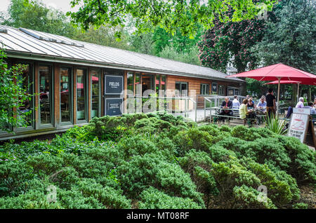 Fields cafe/restaurant in Lincoln Inn Fields in Central London, UK ...