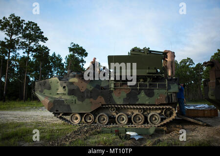 Mine Clearing line explosive charge launches from Company A, 4th Stock ...