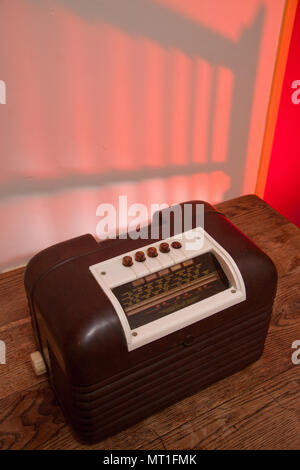 A vintage Bush valve radio, 1950s. Founded in 1932, the brand name Bush ...