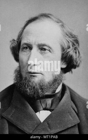 Cyrus West Field (1819-1892), American financier of the Atlantic ...