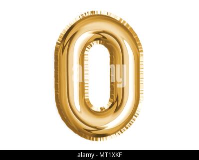 golden number zero Stock Vector Image & Art - Alamy