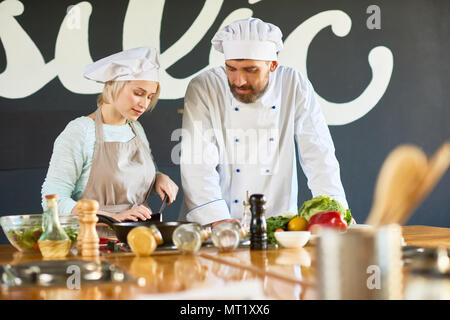 Cooking master class Stock Photo - Alamy