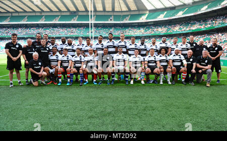 RUGBY UNION BARBARIANS TEAM Stock Photo - Alamy