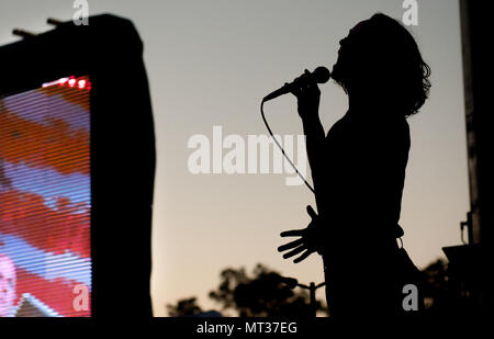 U. S. Army Staff Sgt. Martha Krabill sings a Children's Christmas ...
