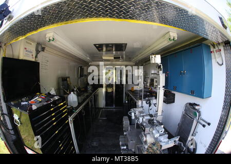 Bomb disposal trailer Stock Photo - Alamy