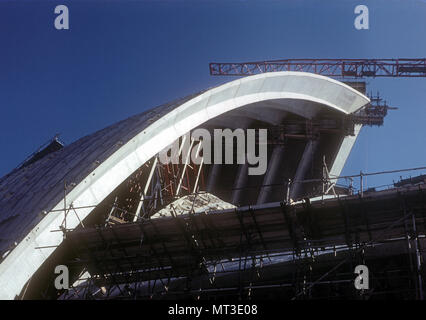 Construction of the Sydney Opera House commenced in 1958, shown is ...