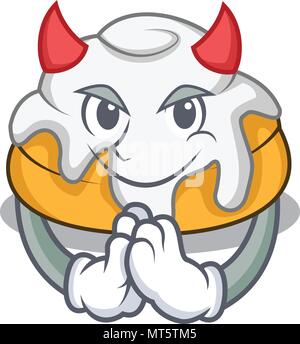 Angry cinnamon roll mascot cartoon Stock Vector Image & Art - Alamy