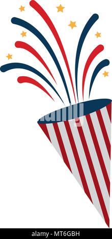 trumpet with fireworks splash vector illustration design Stock Vector ...