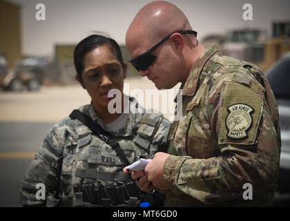 Master Sgt. Lance Moore, the 386th Air Expeditionary Wing weapons ...