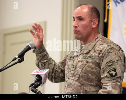 Major Gen. Andrew P. Poppas, commander of the 101st Airborne Division ...