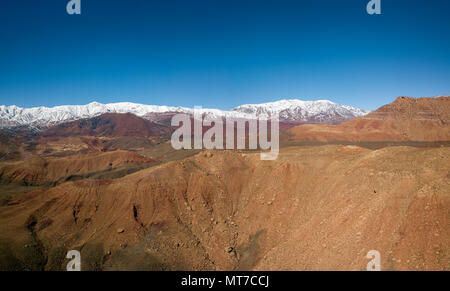 Aerial panorama of Atlas Mountains Stock Photo - Alamy