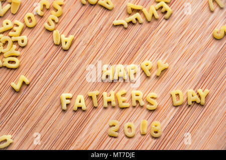 A fathers day greeting card concept. Flat lay. Copy space Stock Photo ...