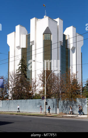 Chisinau, Republic of Moldova, ancient palace of the President Stock ...